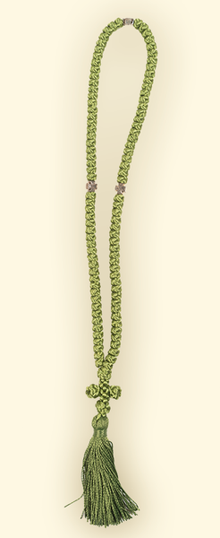 100 Knot Prayer Rope: 25-knot divisions – Holy Nativity Convent